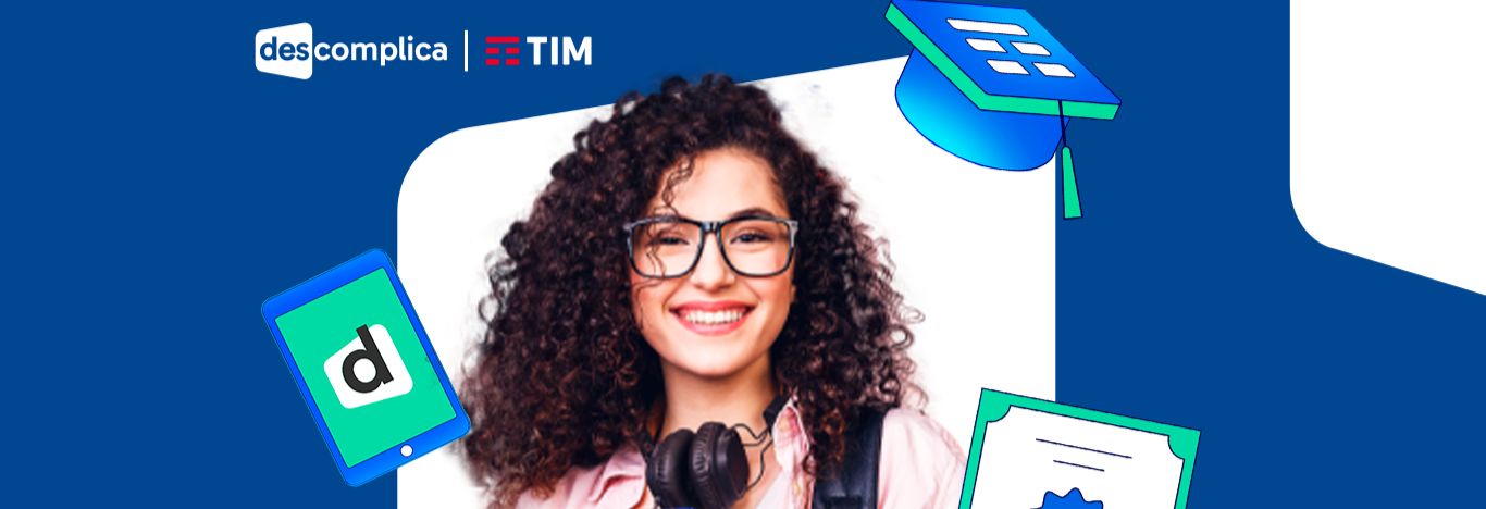 Descomplica e TIM: cursinho Enem grátis e desconto em planos